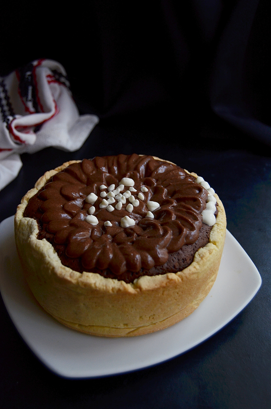 Pasca cu ciocolata (fara gluten si fara branza)