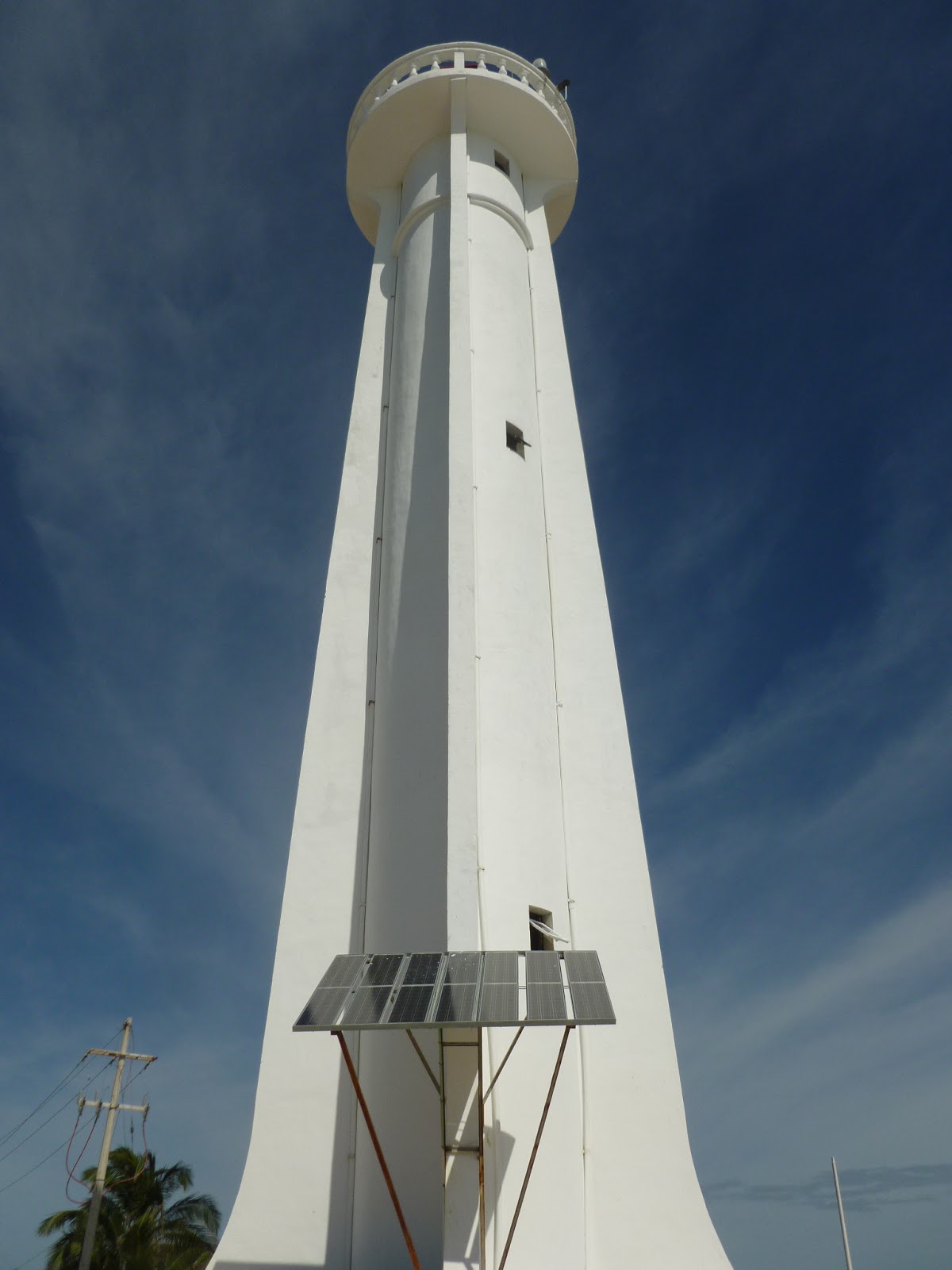 Photo-ops: Lighthouse: Mahahual Lighthouse - Mahahual, Quintana Roo, Mexico