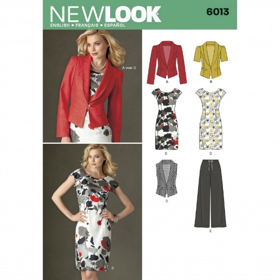 New Look 6013: dress for our never ending summer | lower your presser foot