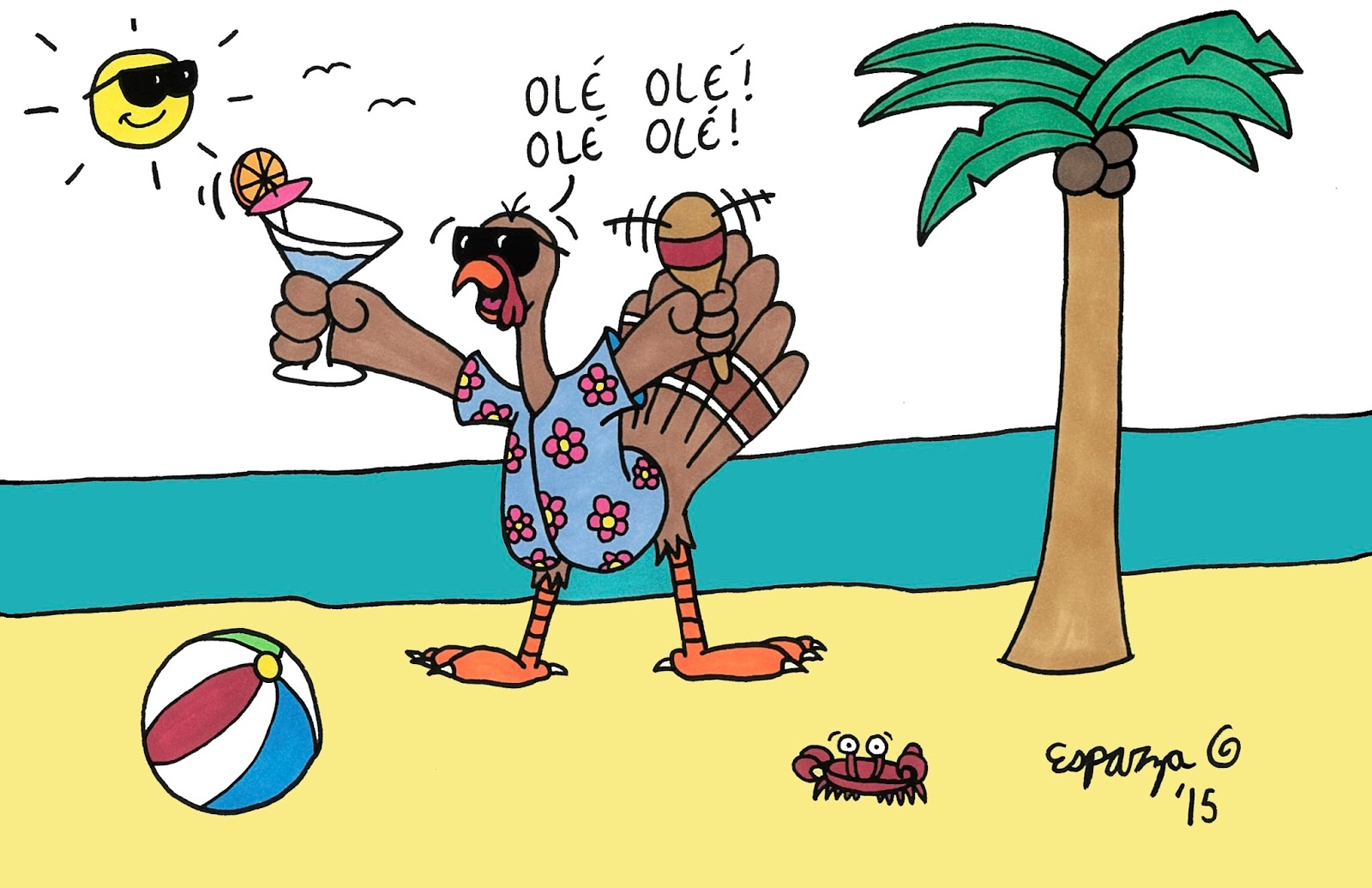 Jon's Crazy Stuff: TROPICAL TURKEY TOM!!!