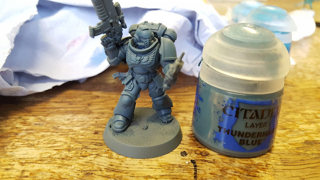 Painting Guide: Space Wolves, an alternative colour scheme