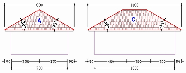 Cara Disain Atap bentuk Limasan pada sebuah Rumah | Proyek Sipil