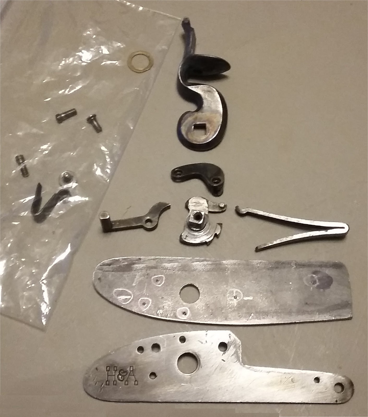 Love of Muzzle Loaders: Making a Flintlock Lock from the parts bin