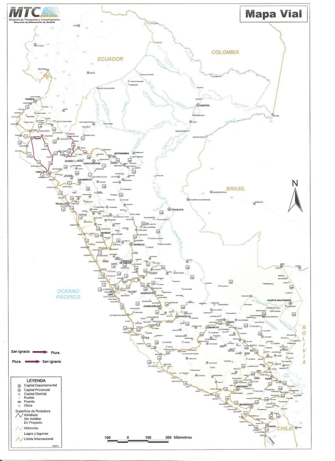 SAN IGNACIO: Ubicación.