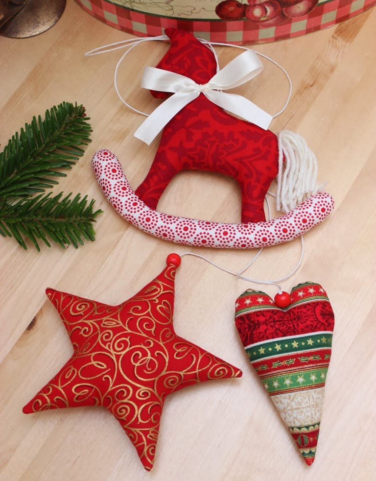 Vicky und Ricky: Decoration for Christmas tree, Tilda Ideas