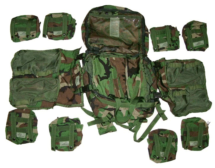 Webbingbabel: SDS MOLLE II Corpsmans Medic Bag - Woodland