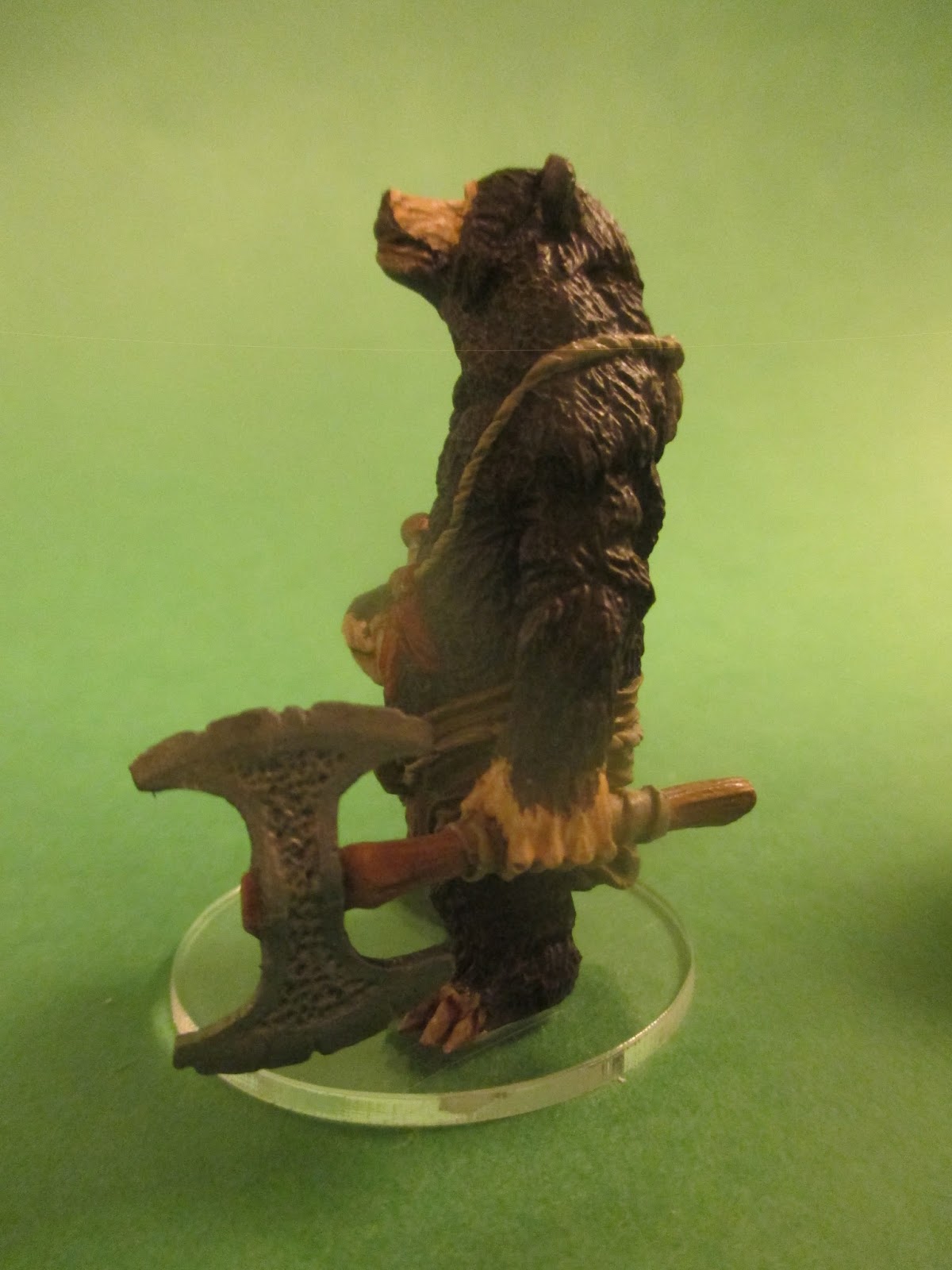 The Miniatures Man: Werebears from WotC and Reaper