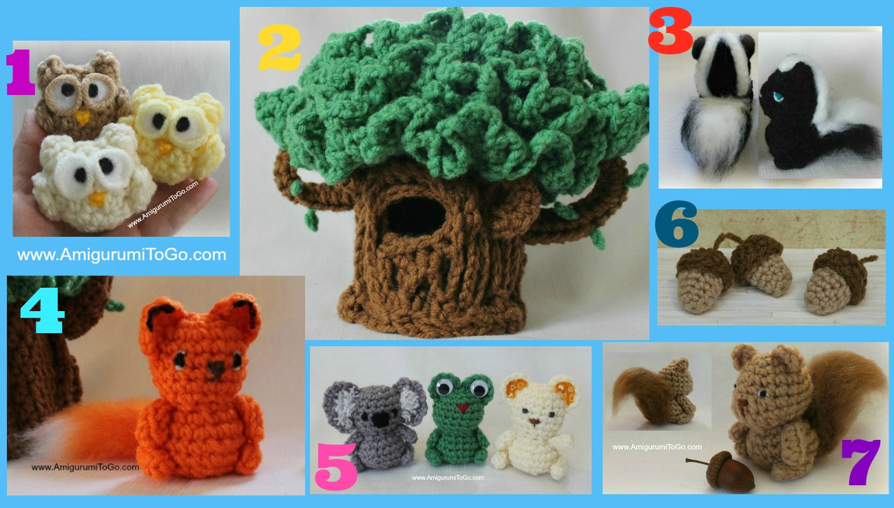 Crochet Tree and Friends Round Up