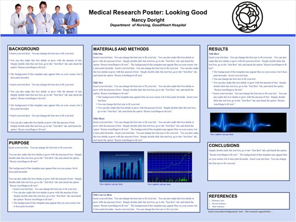 Como Fazer um Banner para Congresso Científico: Pôster para Medicina ...