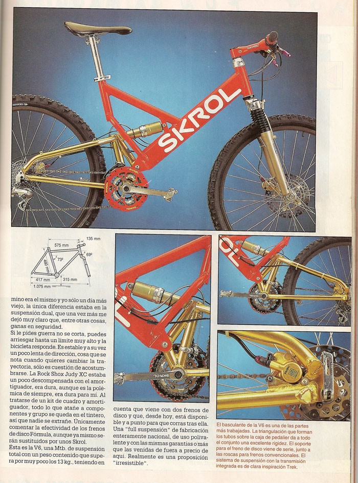 CATÁLOGO DE LA BICI RETRO: SKROL V6