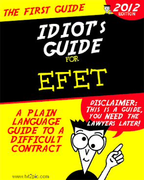 The EFET Idiot's Guide
