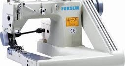 Study on the feed of the arm chain stitch sewing machine.