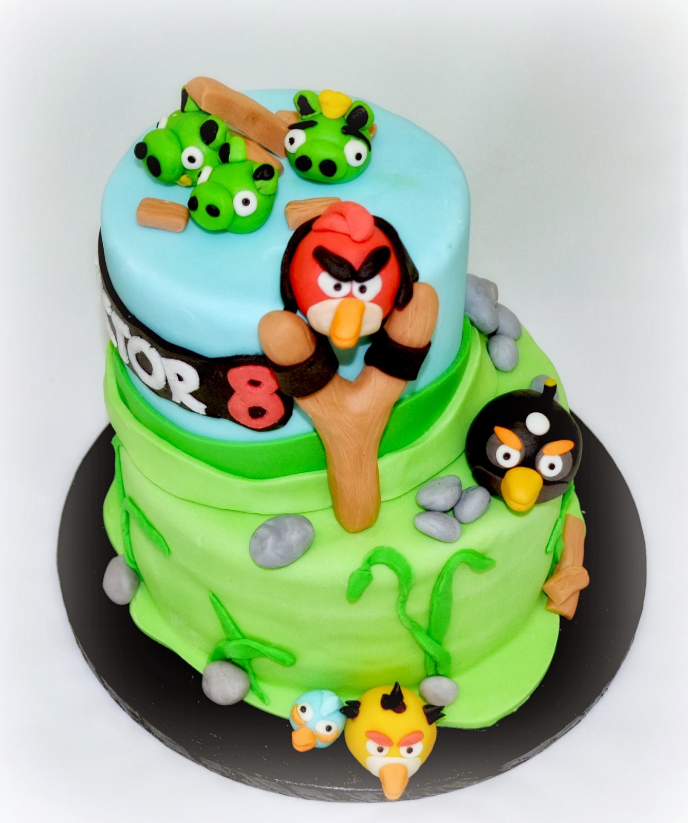 Tartas fondant angry bird - Imagui