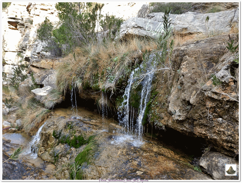 Wikiloc | Ruta *Barranco de la Hoz desde la Presa del Embalse del Buseo ...
