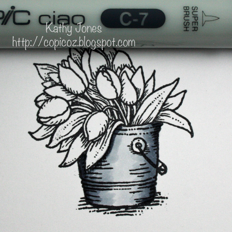 copic oz: Colouring Metal