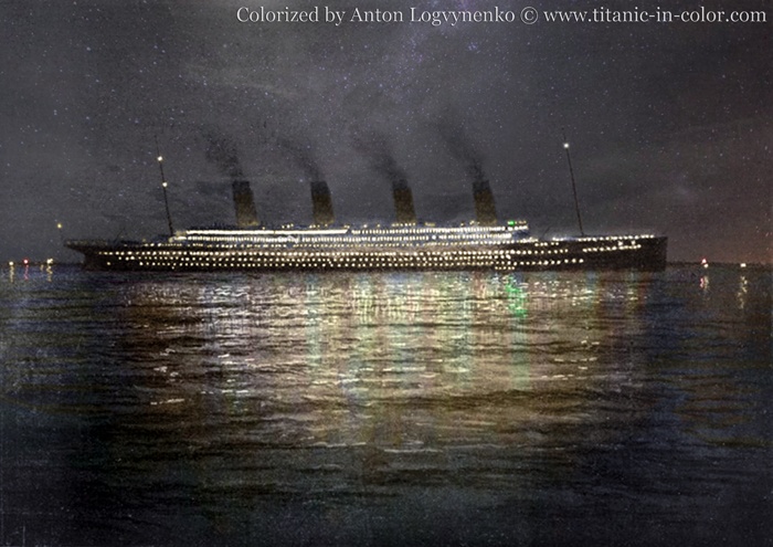 The Real Titanic in color - Titanic 3D
