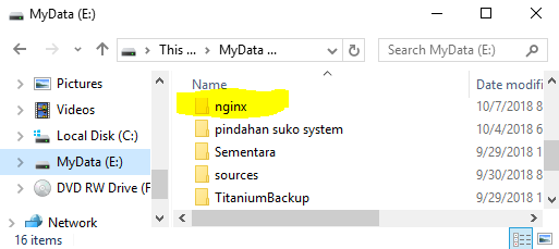 Instalasi Nginx, PHP, Mysql Pada Windows 10 ~ Jhony Dev Instalasi Nginx, PHP, Mysql Pada Windows 10 ~ Jhony Dev