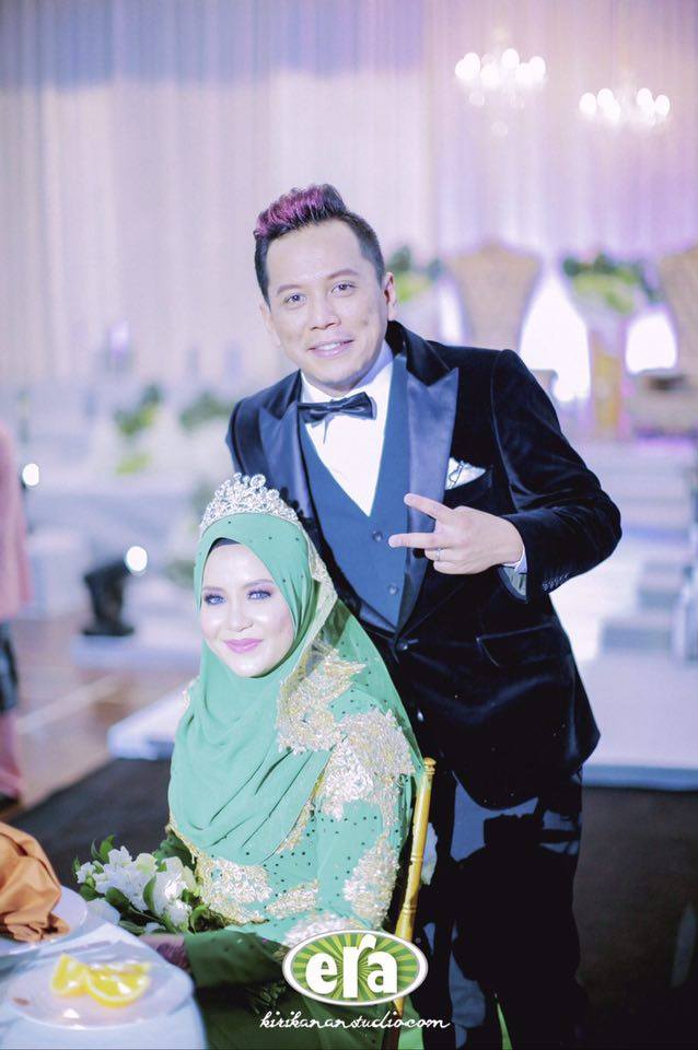 Gambar Pernikahan Shahrol Shiro dan Anna Danisha | Cerita Budak Sepet