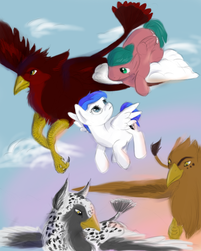 Farting Mlp Gilda The Griffon