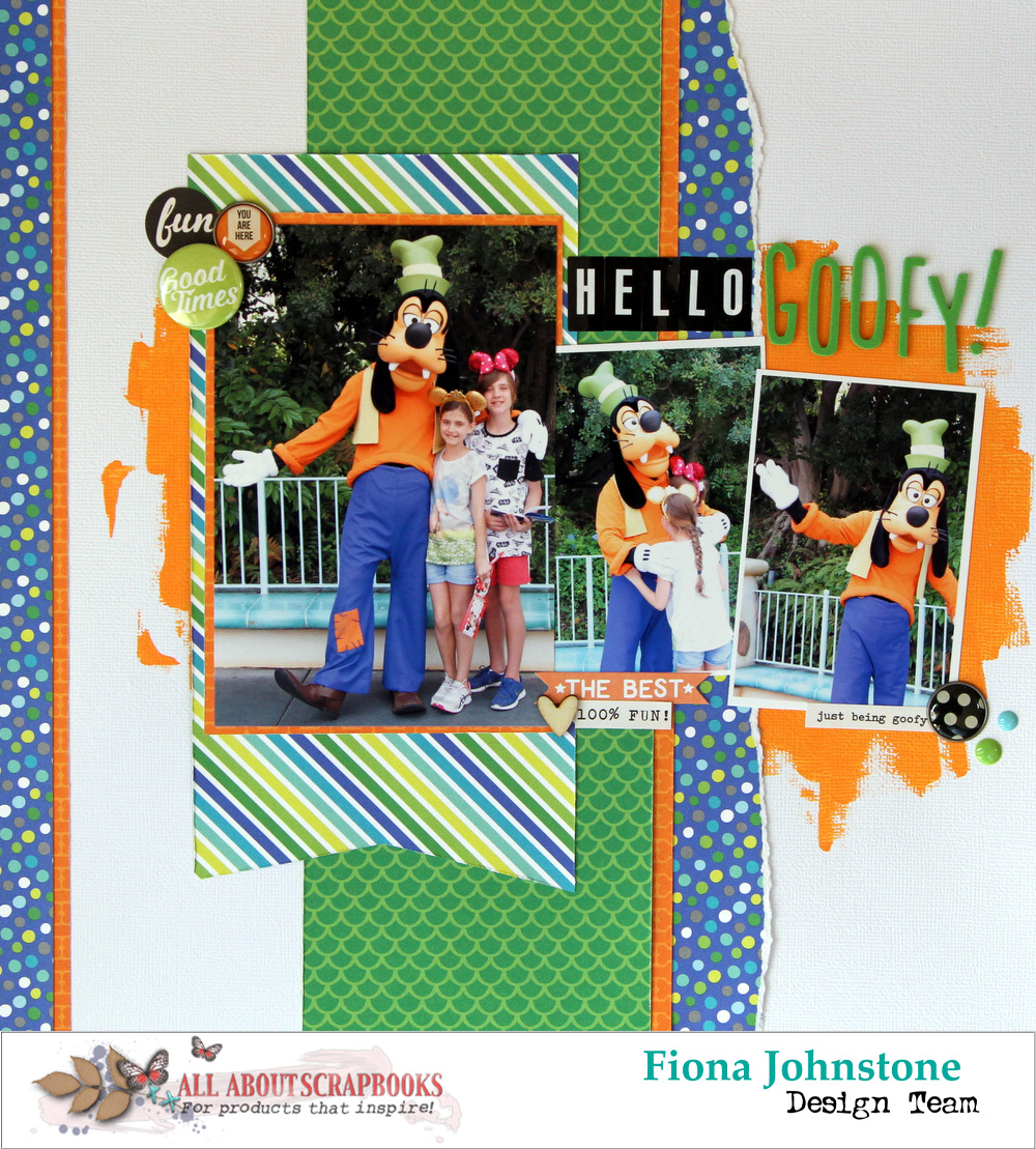 All About Scrapbooks Australia: Hello Goofy with Doodlebug by Fiona ...