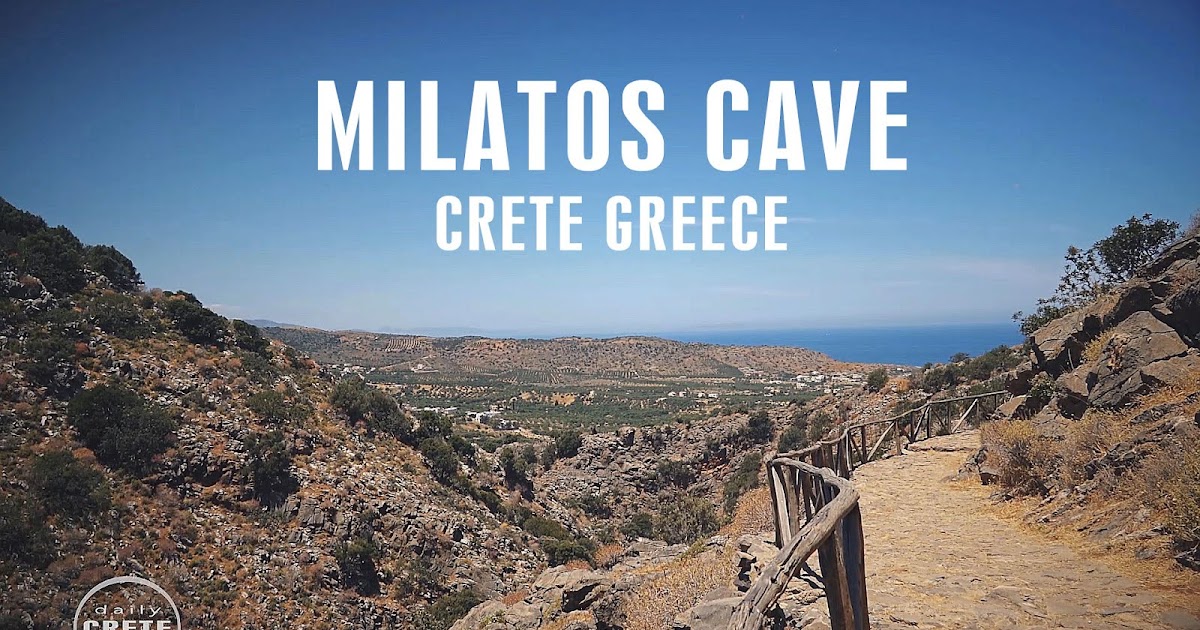 Exploring Milatos Cave in Crete Island Greece / Daily CRETE