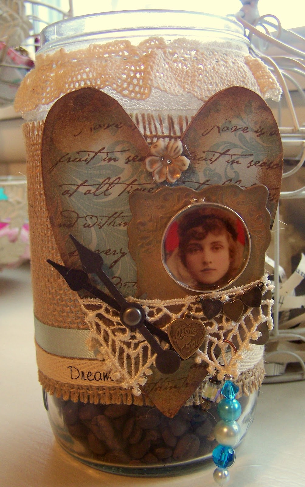 Kard Krazy: Altered Mason Jar