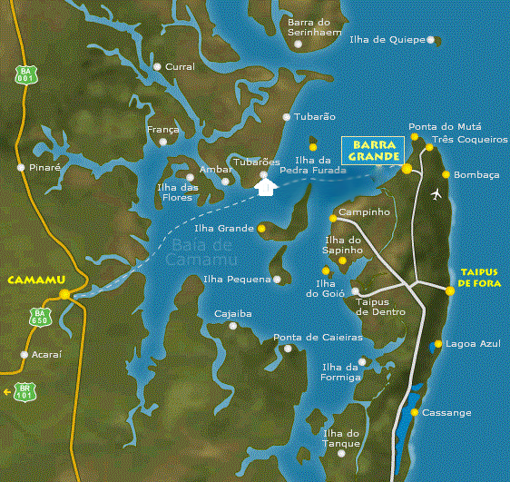 Ilha dos Tubaroes BA Barra Grande - Bahia Brazil