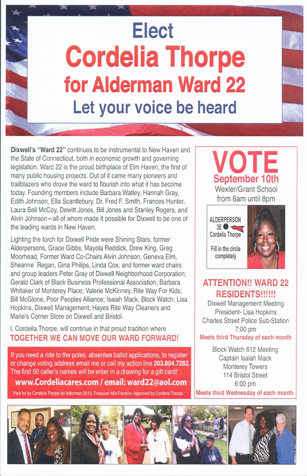 Ward 22 Cordelia Cares