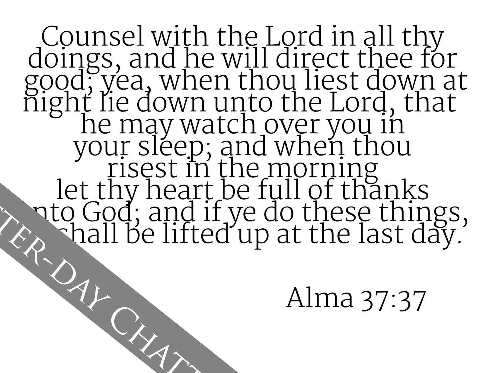 Latter-day Chatter: August Sharing Time WK 2