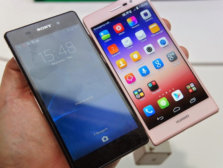 Test de l'Huawei Ascend P7 ~ Tout sur Android