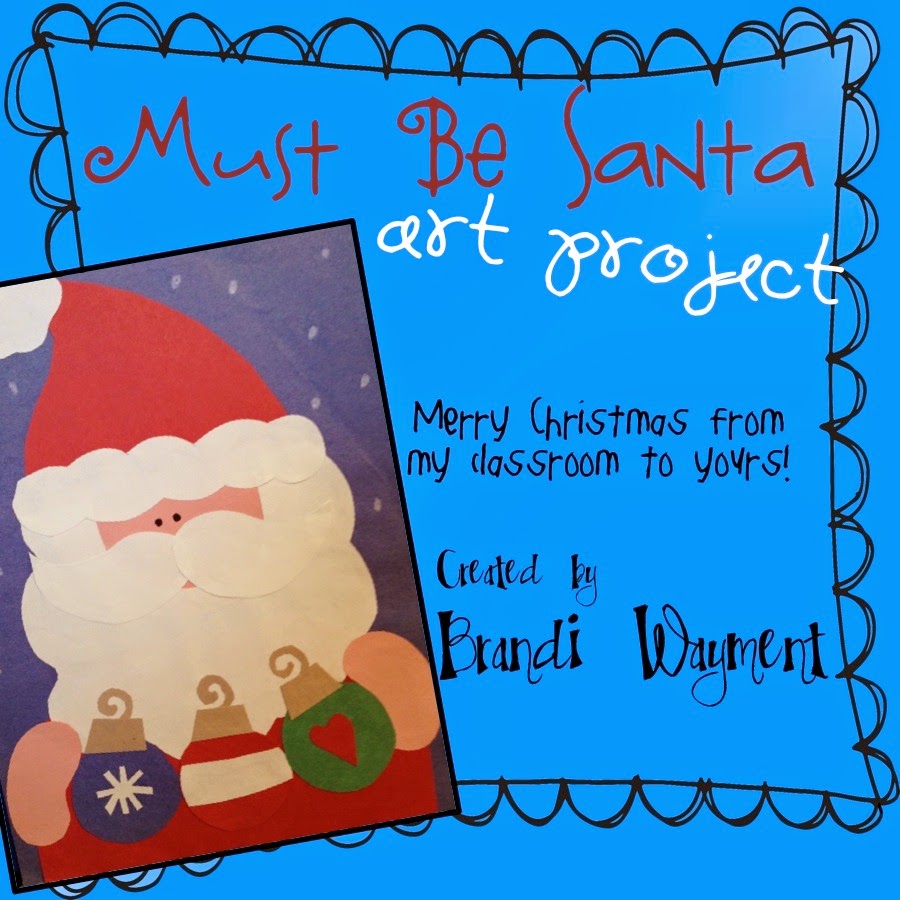 Classroom Freebies Too: Must Be Santa Craft