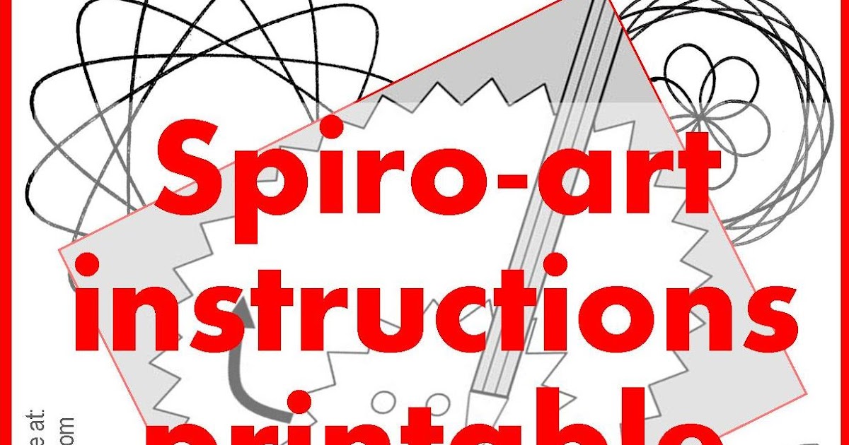 Simply Shoeboxes: Spiro-art How-to Printable for OCC Shoeboxes