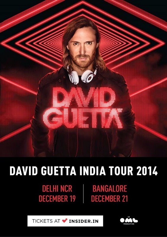 David Guetta India Tour 2014 - a day with the dance icon
