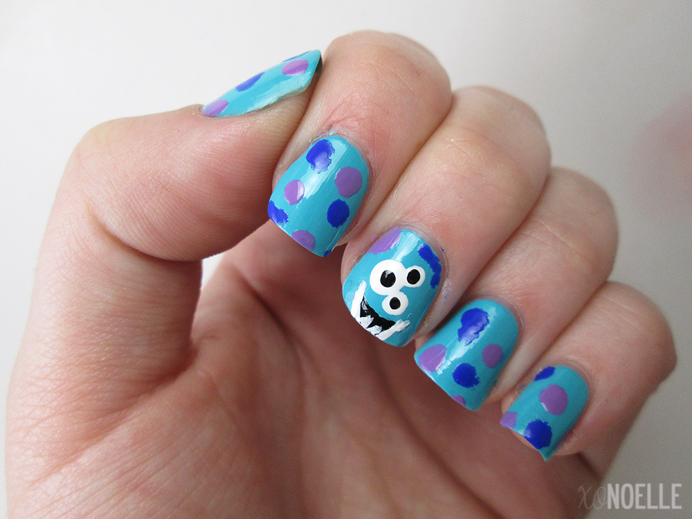 Three-Eyed Monster Nails - Tutorial | XO | Noelle