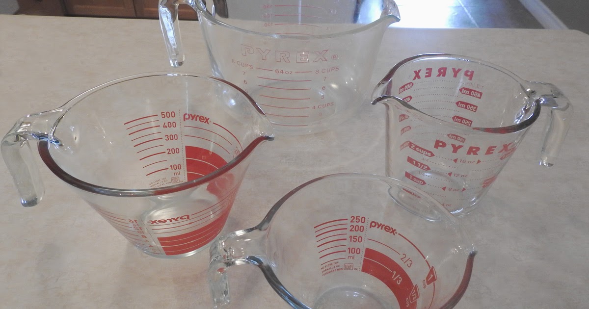 At Home with Gracey: Pyrex Liquid Measures