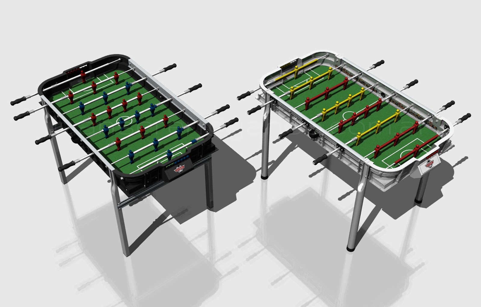 MODELADO 3D: Metegol