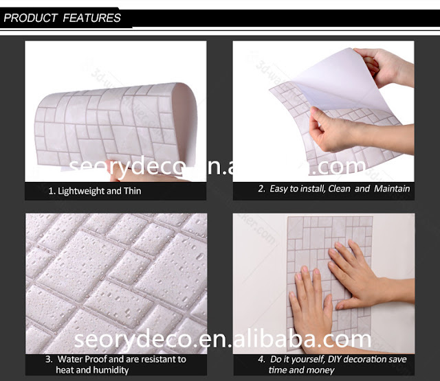 Self Adhesive Wall Tile / Peel and Stick Tile
