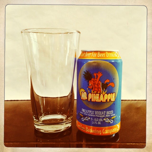 NorCal Beer Blog: SanTan Brewing Company Mr. Pineapple Wheat Beer