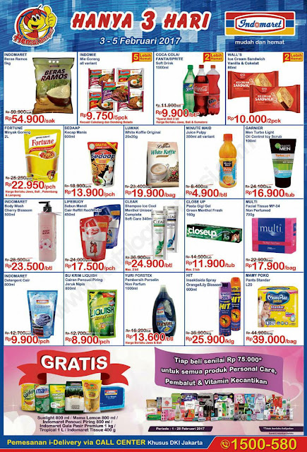 Katalog INDOMARET Weekend Promo periode 03-05 Februari 2017 - Katalog ...