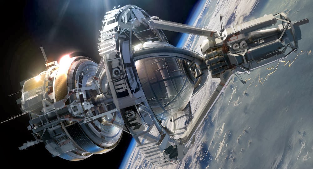 Large Ringed Space Station