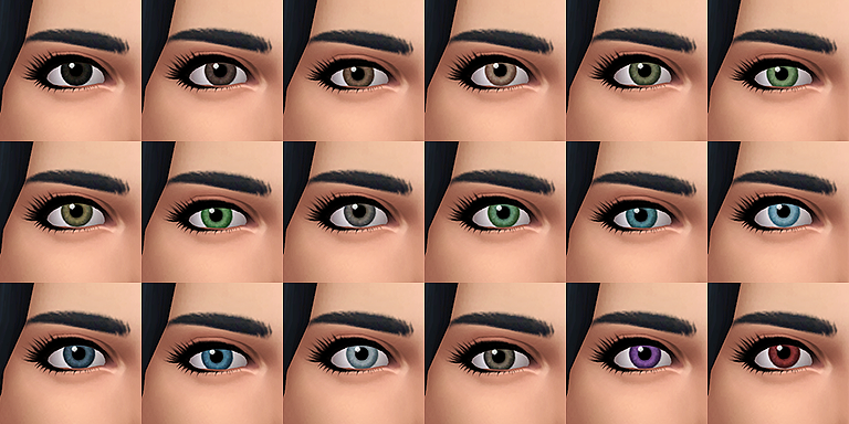 Sims 4 eye color replacement - poomilliondollar