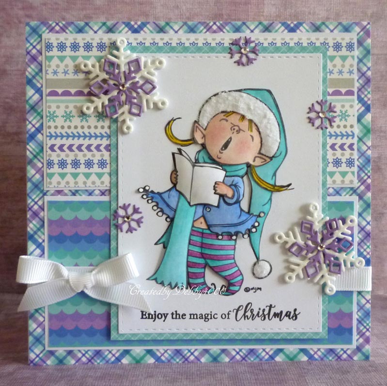 A Scrapjourney: Singing Elf
