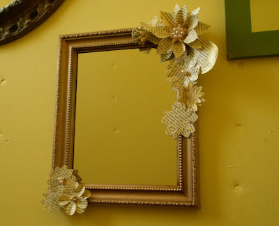 Building Something Good: Make: Flower Paper Mirror