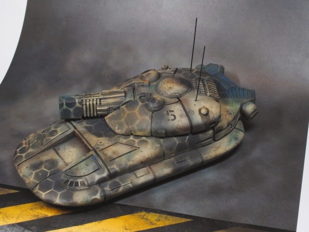 DROPSHIP HORIZON: Titanium Dropship - Minotaur Class Super Heavy Grav Tank