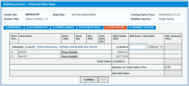 Prepare and Submit Bid for Works Tenders on IREPS - eTenders Info