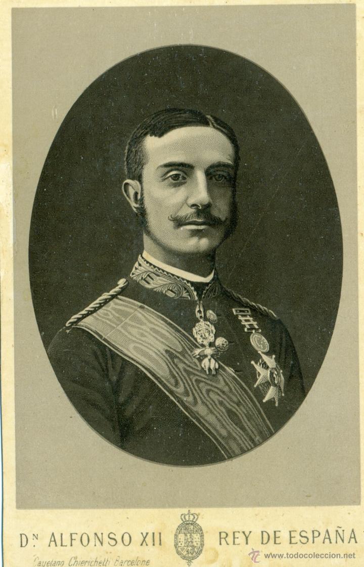 HISTORIA ESPAÑOLA: REY ALFONSO XII