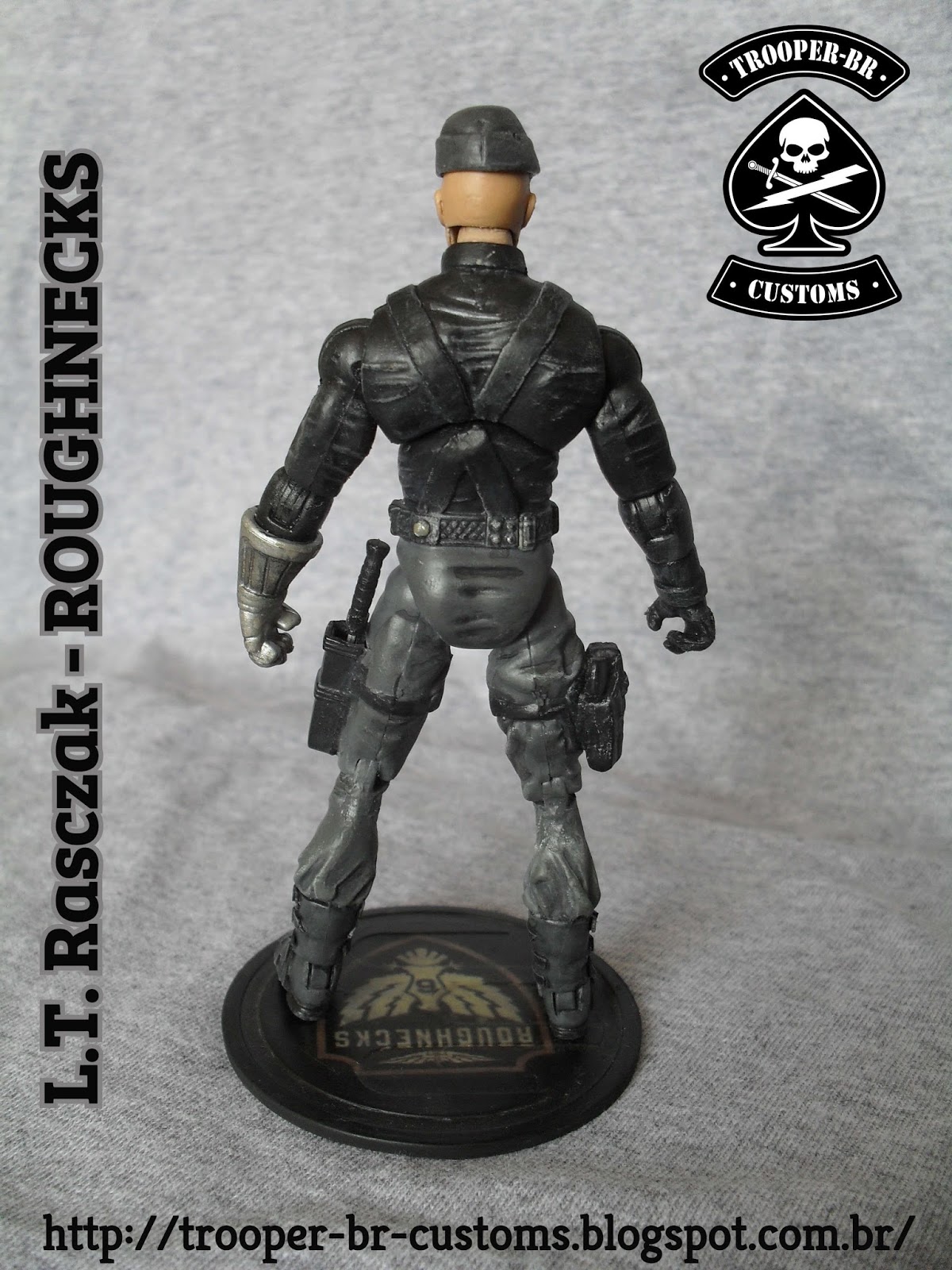 Gi joe Custom Action Figures: Lt. Jean Rasczak - Starship Troopers