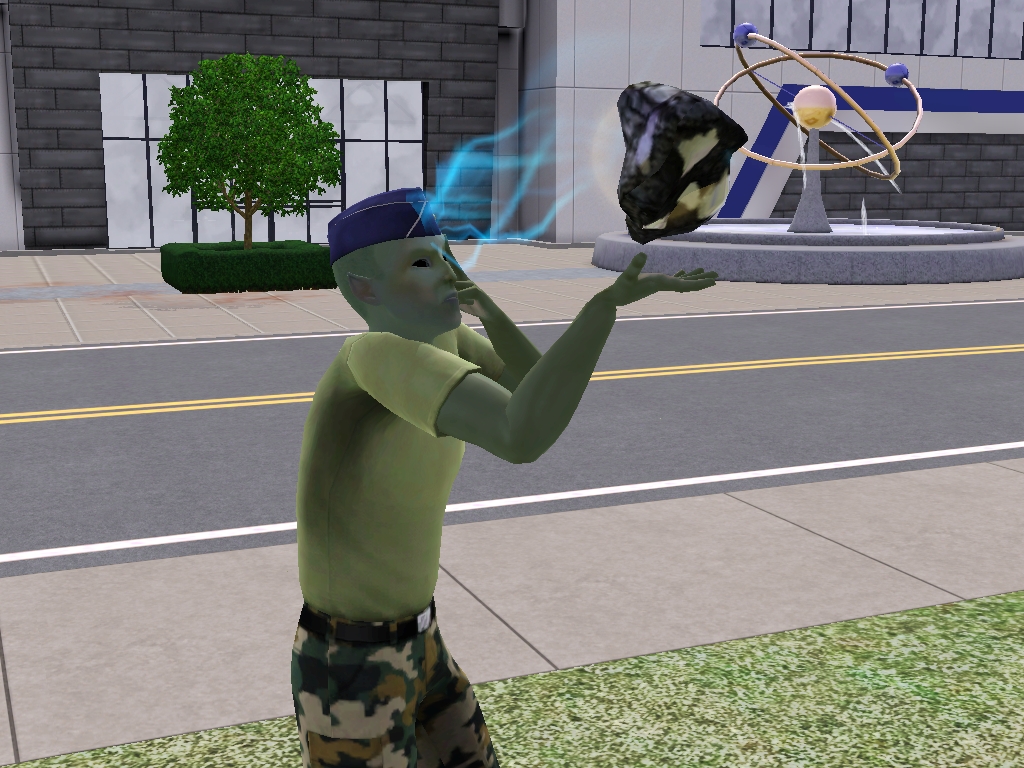 Sims 3: The Best Screenshots: Aliens