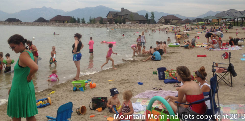 Black Ridge Reservoir, Herriman Utah - Mountain Mom and Tots