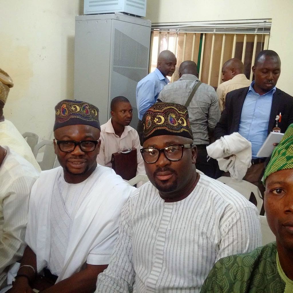 Photos: Desmond Elliot receives his Certificate of Return